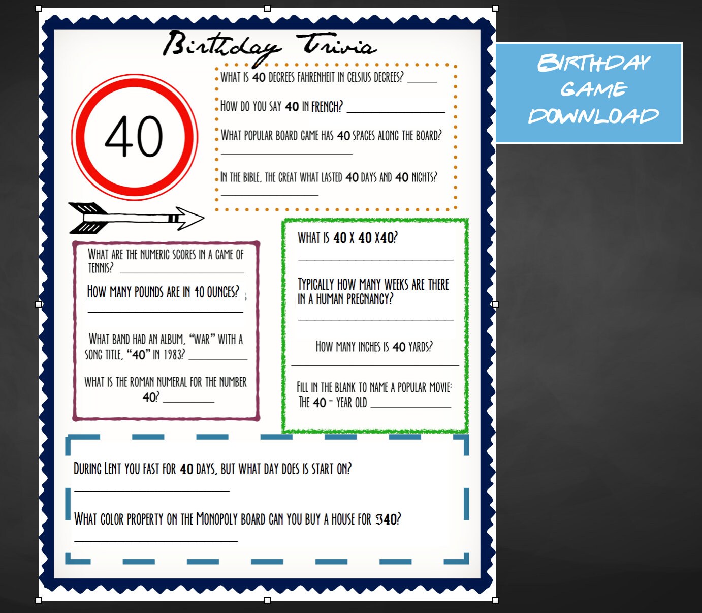 40th Birthday Trivia Game Instant Download Everything To Etsy 40th-birthday-trivia-game-instant-download-everything-to-etsy