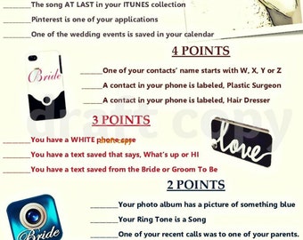 Phone scavenger hunt | Etsy