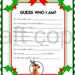 Holiday Game | Guess Who I Am? | Instant Download - Etsy