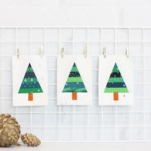 Cosy Conifer Foundation Paper Piecing Quilt Block PDF Pattern, FPP 5 ...