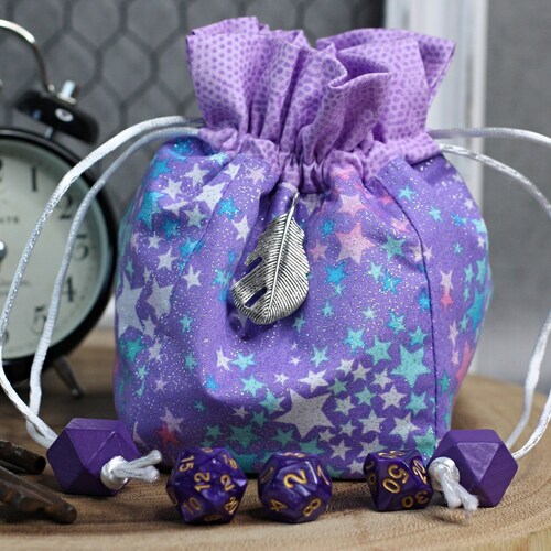 Dice and Drawstring Bag dnd Dice Bag PDF Sewing Pattern - Etsy