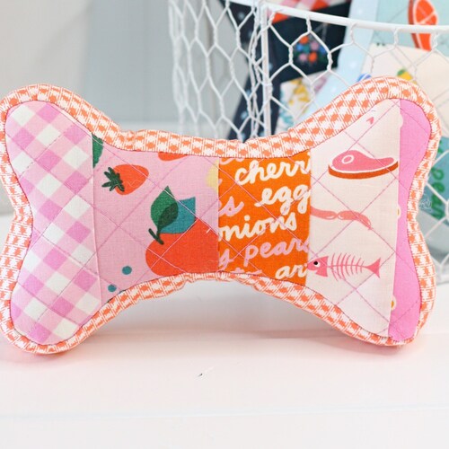 Patchwork Dog Bone Toy PDF Sewing Pattern - Etsy