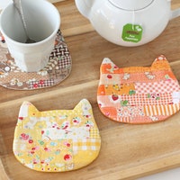 Cat Coaster PDF Sewing Pattern L Coaster Sewing Pattern L Cat Coaster L ...