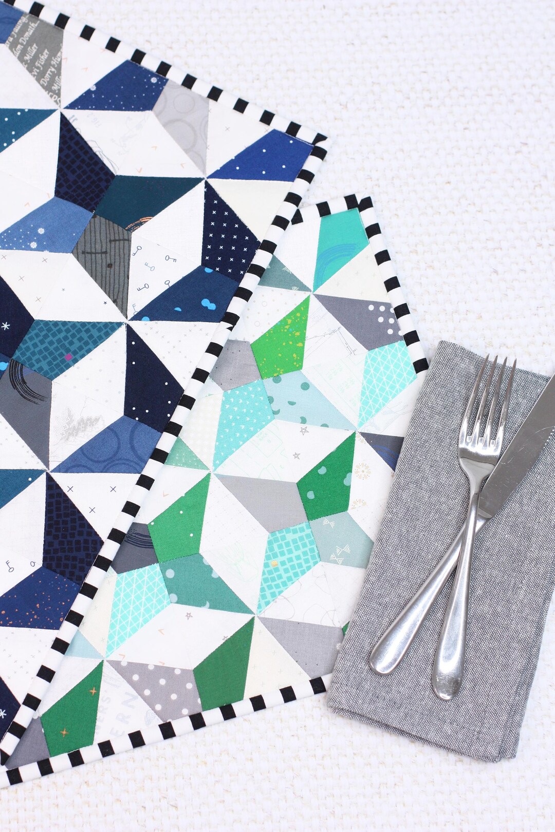 Twirling Treasures Hot Pad & Placemat Sewing Pattern – Insulated Trivet ...