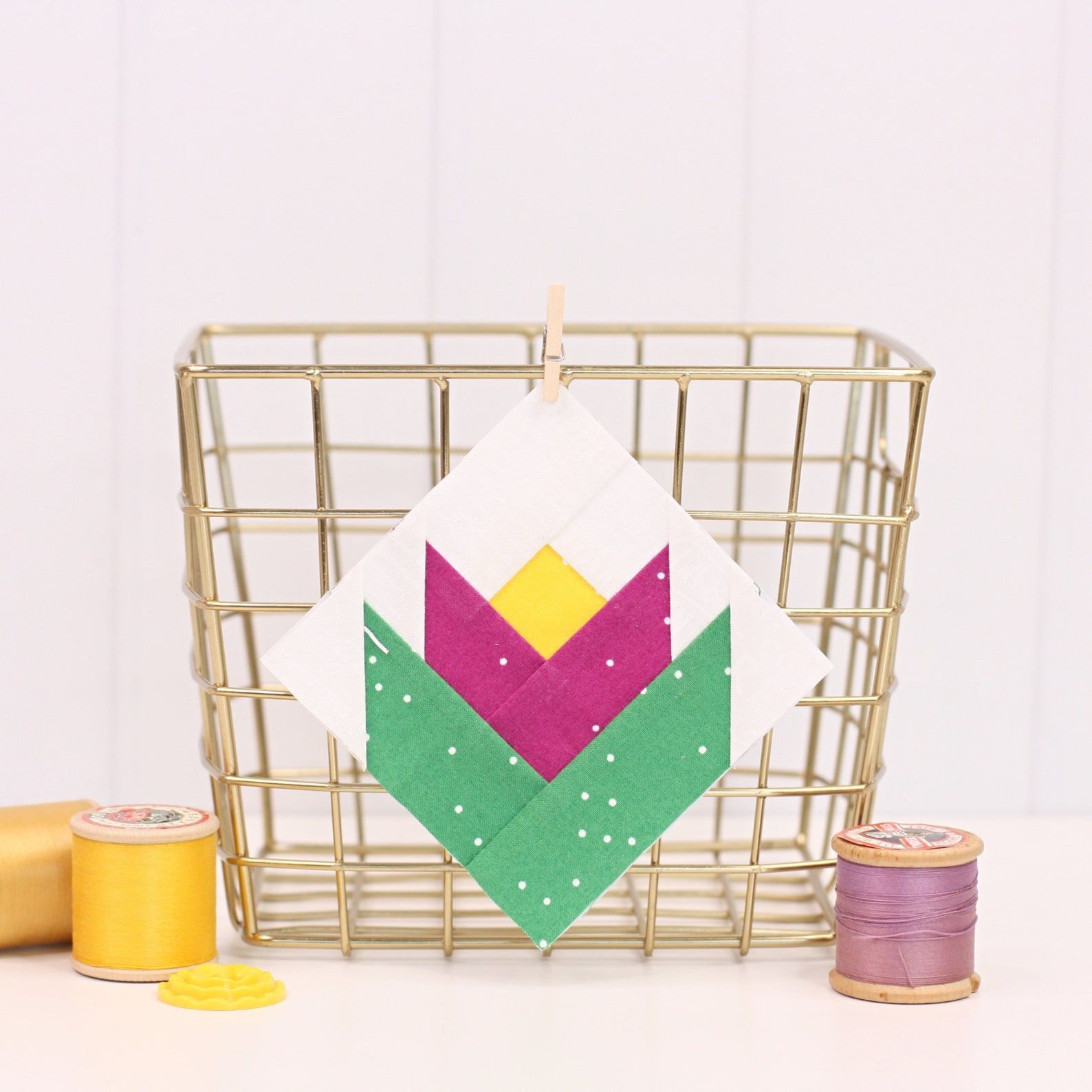 Tulip Twist Foundation Paper Piecing Quilt Block PDF Pattern, FPP 5 ...