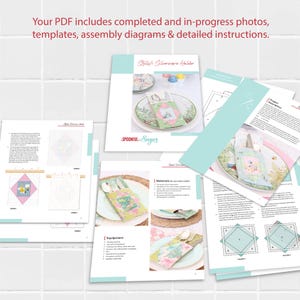 Stylish Silverware Holder PDF Sewing Pattern (2 Styles), Patchwork ...