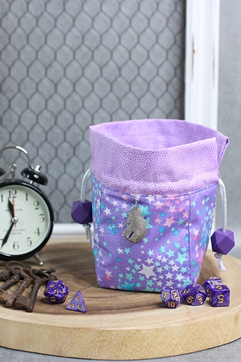 Dice and Drawstring Bag dnd Dice Bag PDF Sewing Pattern - Etsy
