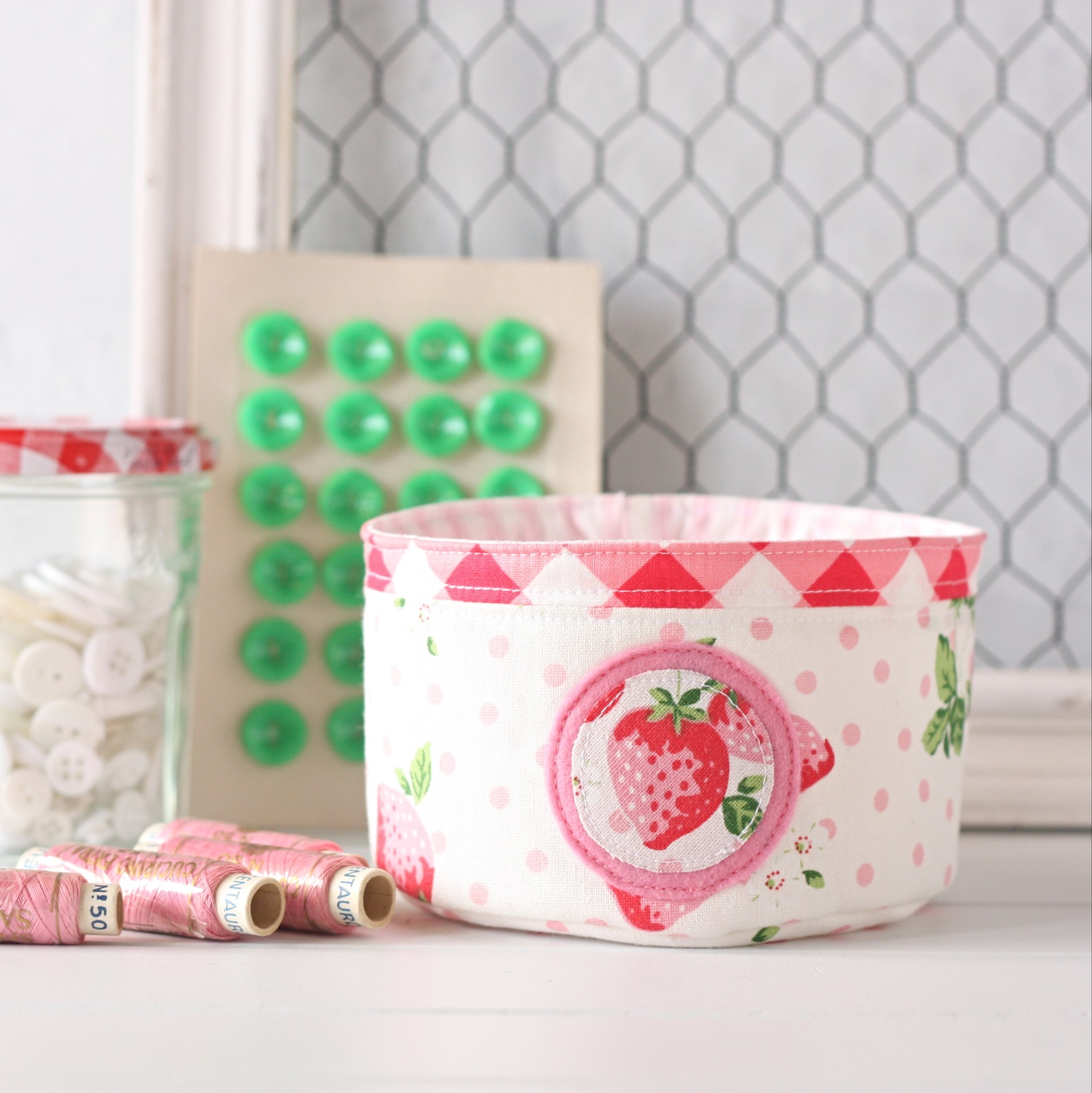 Mini Fabric Basket PDF Sewing Pattern - Etsy Canada