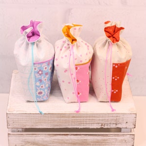 Pocketful of Sunshine Bag PDF Sewing Pattern, Drawstring Pouch With ...