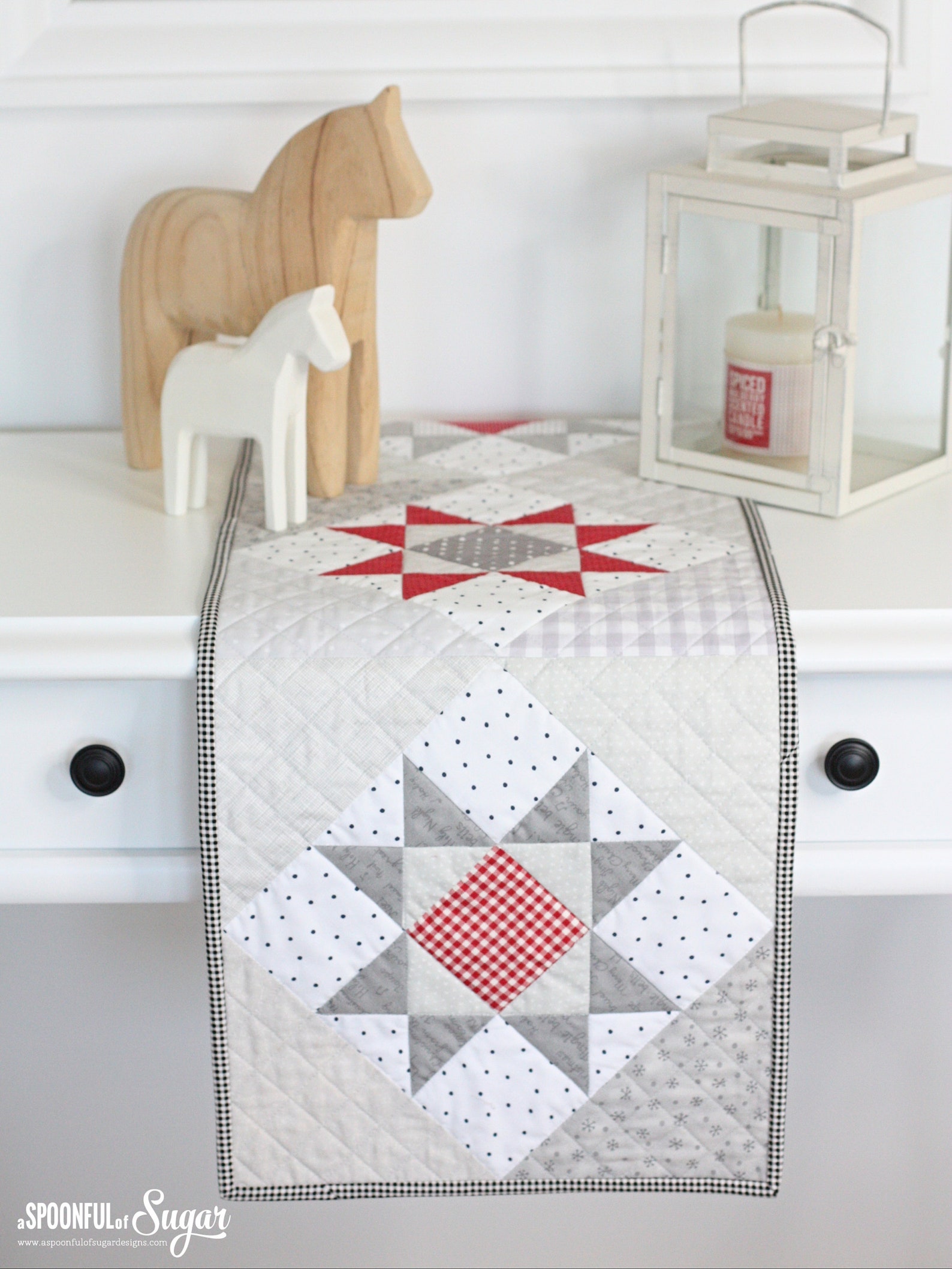 Star Table Runner PDF Sewing Pattern - Etsy Australia