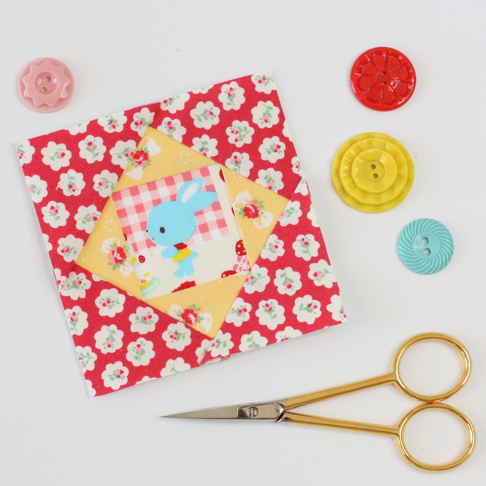 Economy Block Foundation Paper Piecing Quilt Block PDF Pattern, FPP 5 ...
