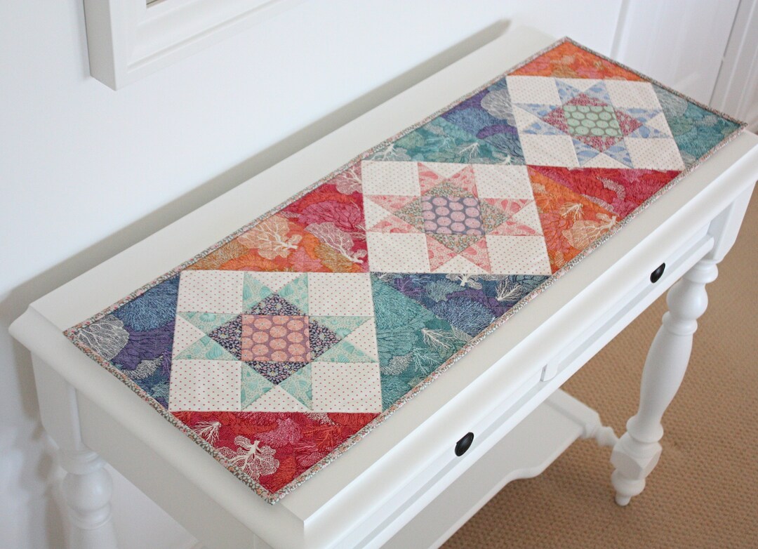 Star Table Runner PDF Sewing Pattern - Etsy Australia