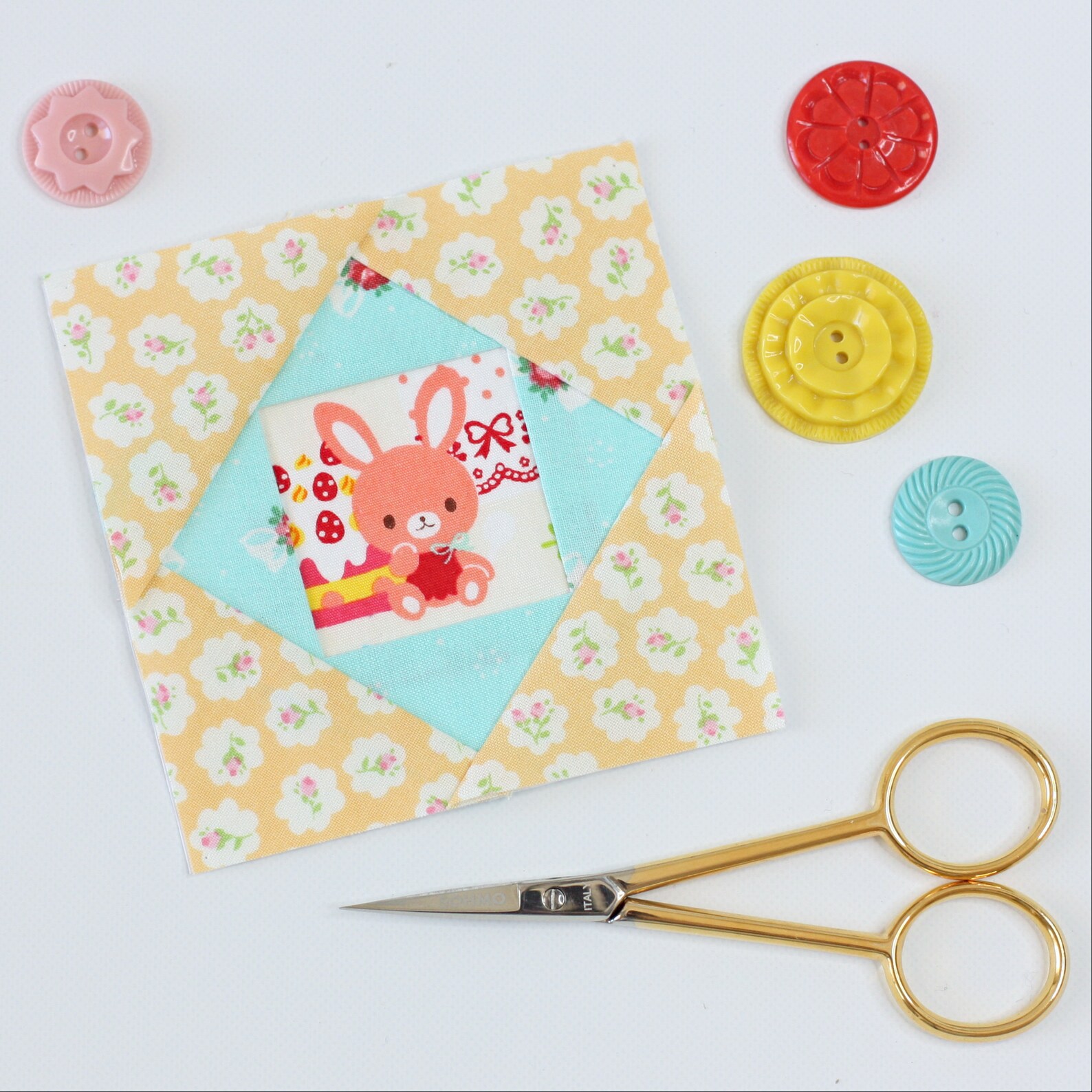 Economy Block Foundation Paper Piecing Quilt Block PDF Pattern, FPP 5 ...