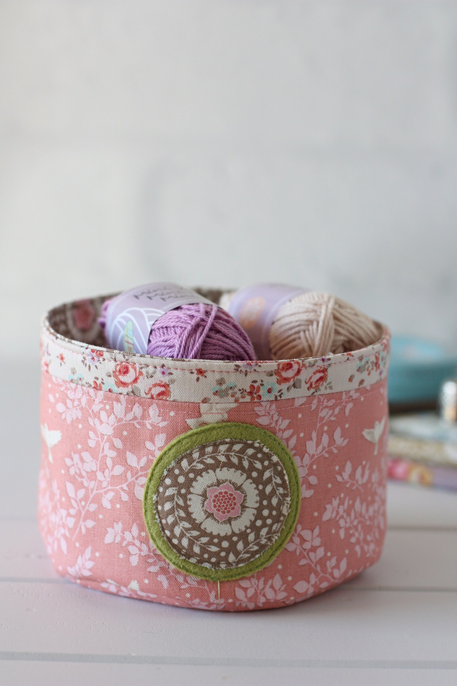 Mini Fabric Basket PDF Sewing Pattern; Fabric Gift Basket; Gift to Sew ...