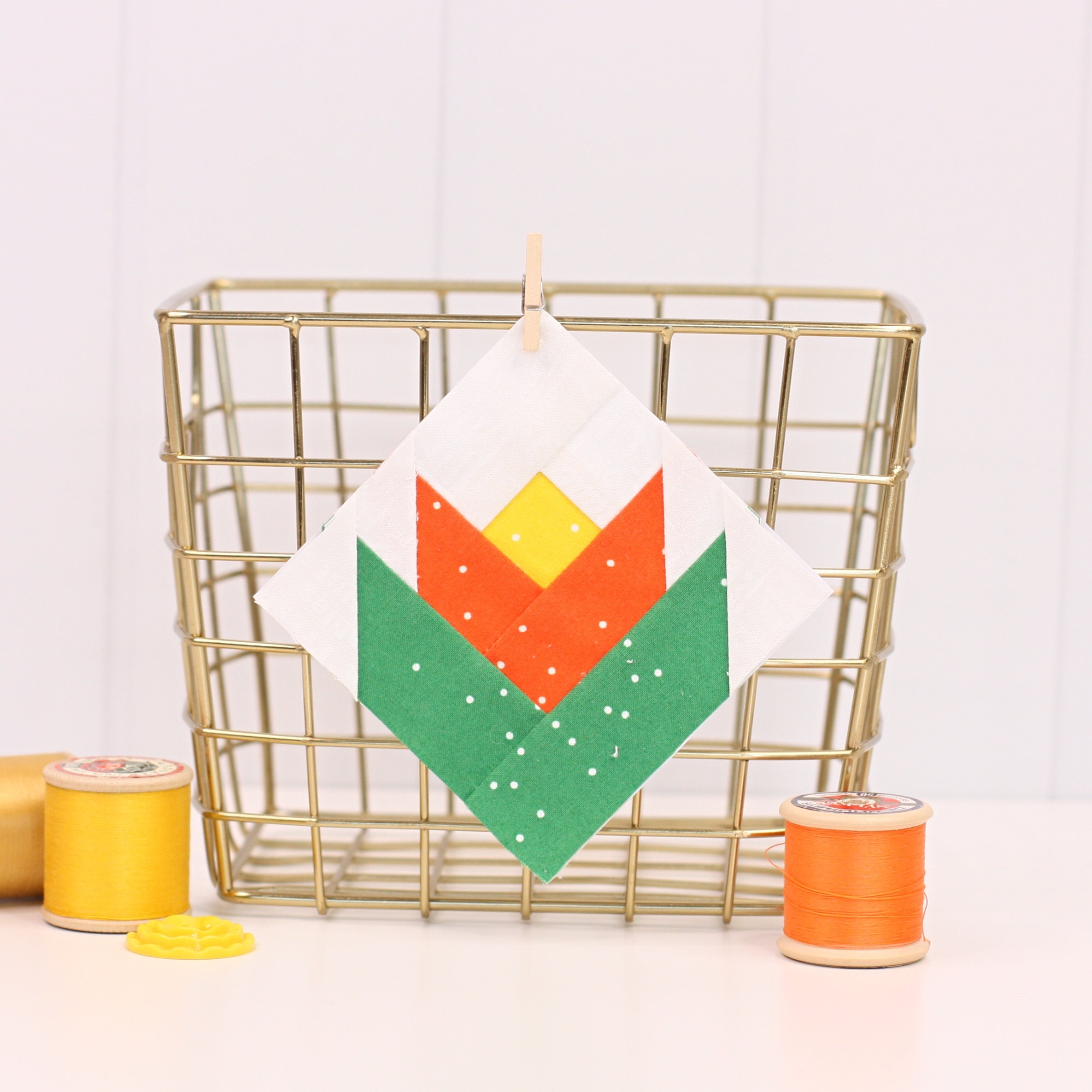Tulip Twist Foundation Paper Piecing Quilt Block PDF Pattern, FPP 5 ...