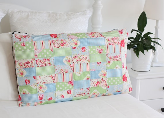 Pretty Patchwork Pillow Sham PDF Sewing Pattern - Etsy