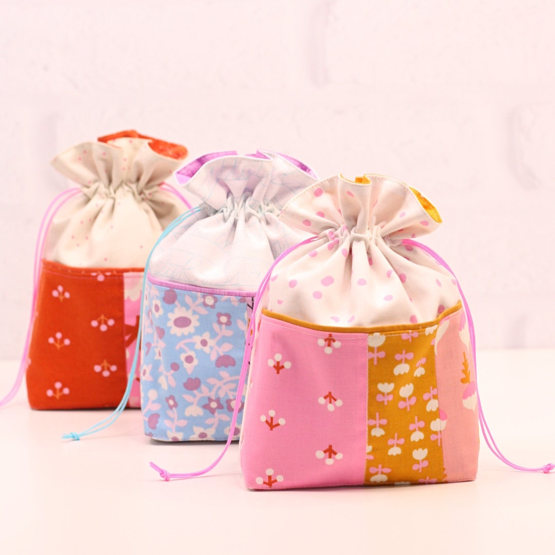 Pocketful of Sunshine Bag PDF Sewing Pattern Drawstring Pouch - Etsy