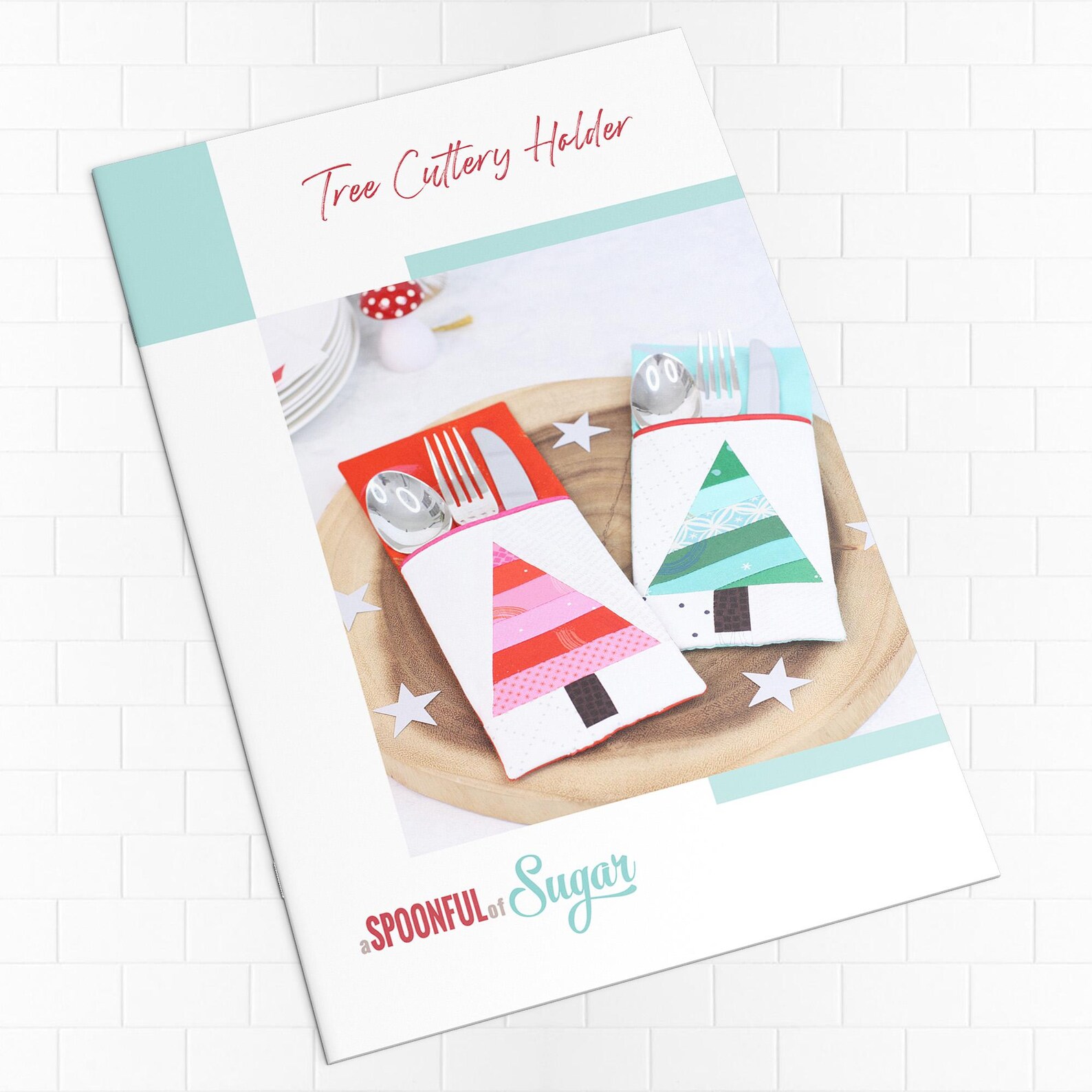 Tree Cutlery Holder PDF Sewing Pattern (2 Styles), Tree Flatware Pouch ...