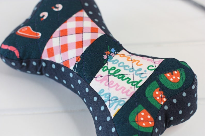 Patchwork Dog Bone Toy PDF Sewing Pattern - Etsy