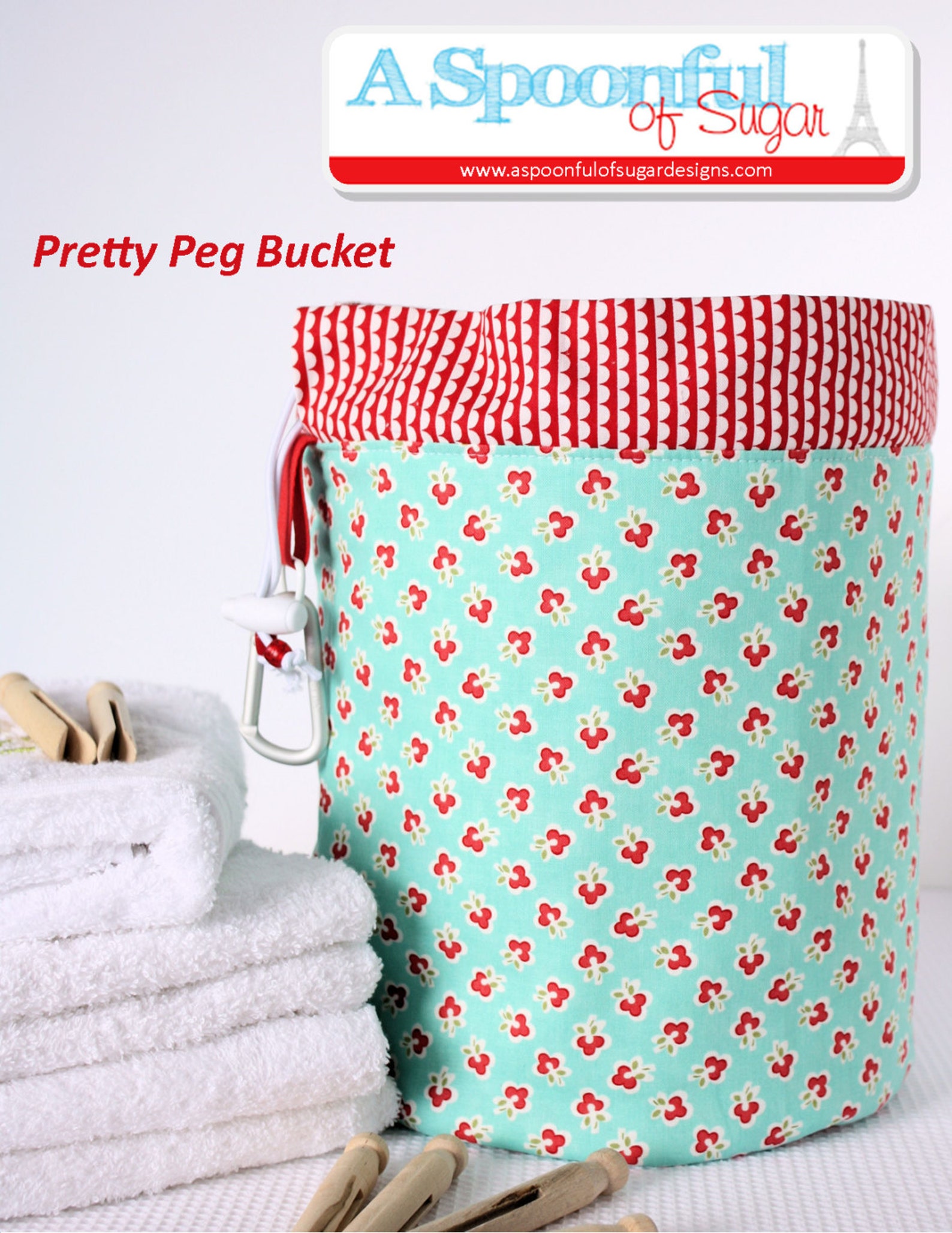 Pretty Peg Bucket PDF Sewing Pattern - Etsy
