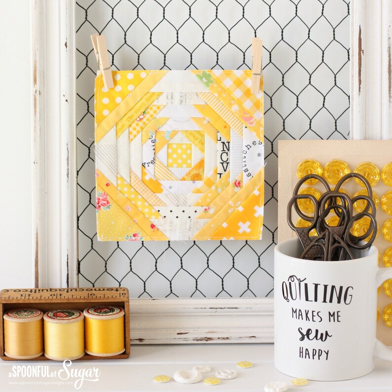 Pineapple Foundation Paper Piecing Quilt Block PDF Pattern, FPP 5 Sizes ...