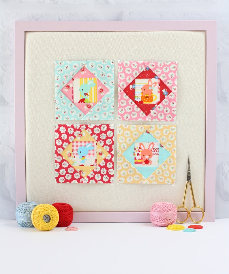 Economy Block Foundation Paper Piecing Quilt Block PDF - Etsy Australia