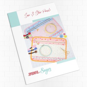 Sew and Stow Pouch PDF Sewing Pattern, Project Pouch, Zippy Wallet, Zippered Pouch - Etsy