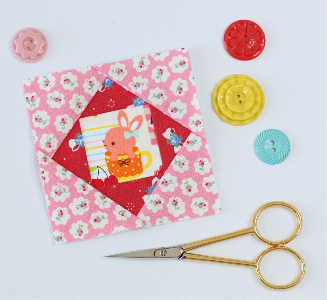 Economy Block Foundation Paper Piecing Quilt Block PDF Pattern, FPP 5 ...