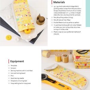 Rotary Cutter Sewing Tool Pouch PDF Sewing Pattern; Rotary Cutter Case ...