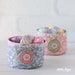 Mini Fabric Basket PDF Sewing Pattern; Fabric Gift Basket; Gift to Sew ...