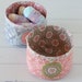 Mini Fabric Basket PDF Sewing Pattern; Fabric Gift Basket; Gift to Sew ...