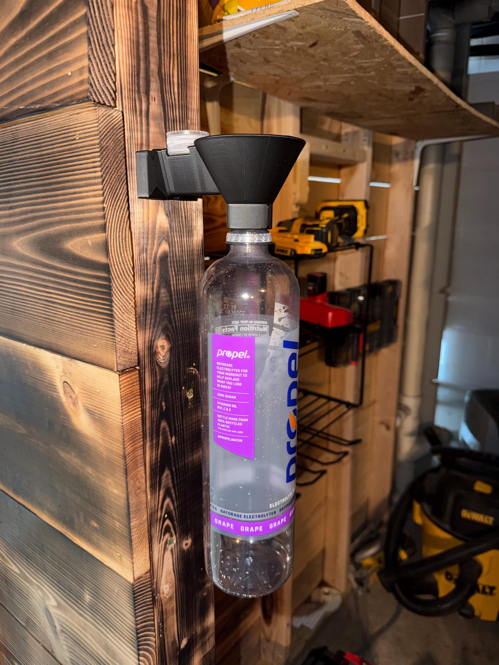 Funnel Holder Drip Drain Rack – Bottle-mount, Garage Organizer - Etsy