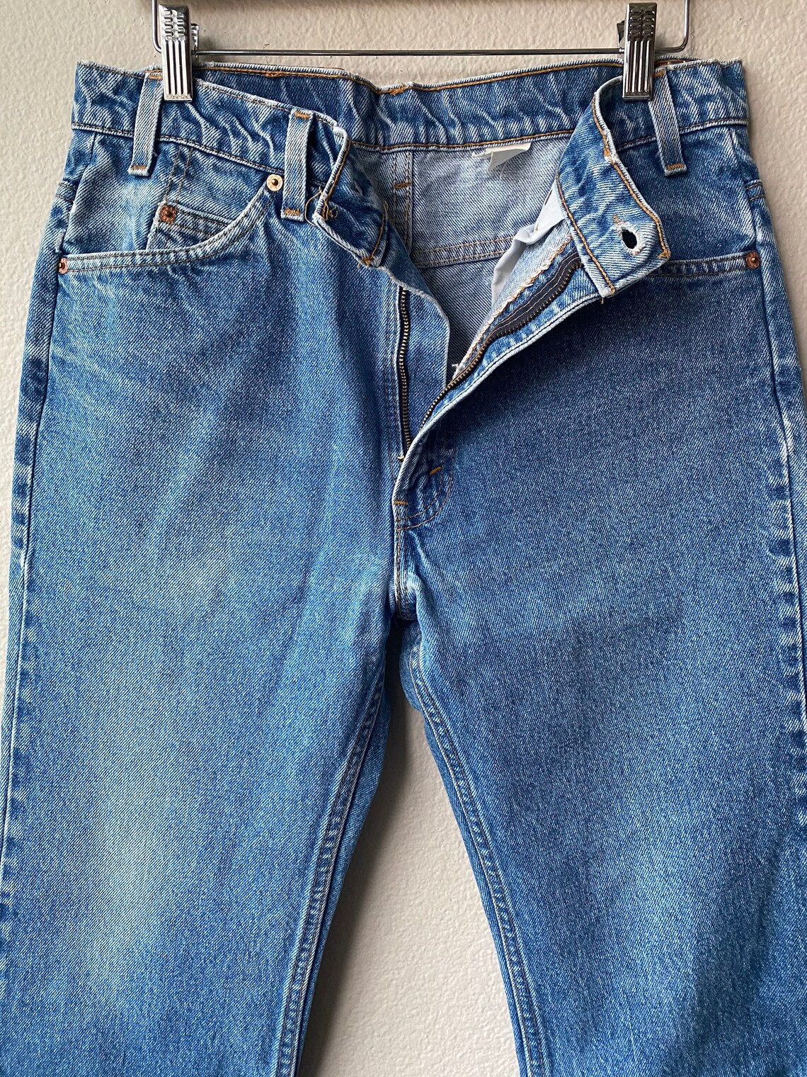 Orange Tab Levi's - Etsy