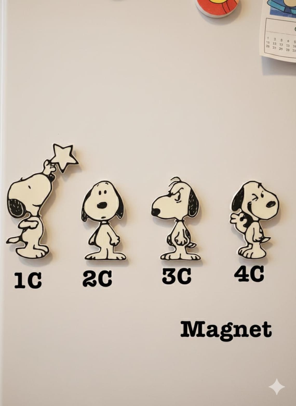 Snoopy Fridge Magnet - Etsy