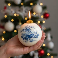 Christmas Morning Candles - Handmade Winter Candle - Festive Holiday ...