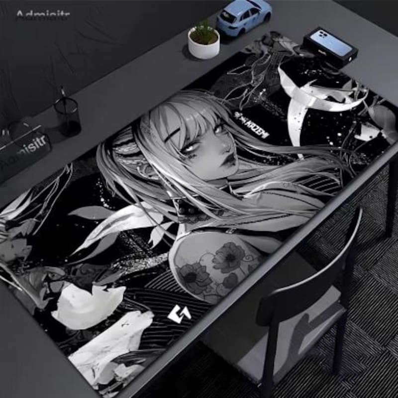 Anime Mouse Pad Girl - Etsy