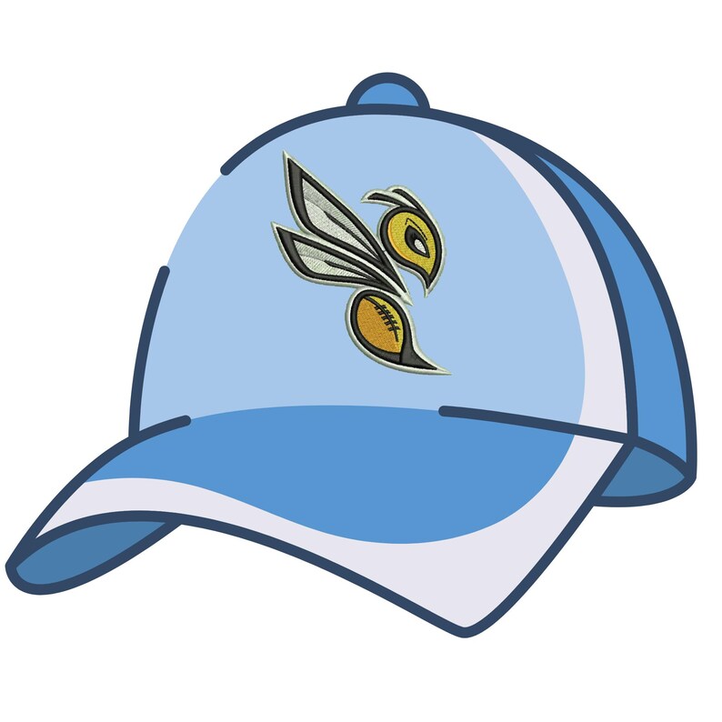 Flying Bee Embroidery Design – Modern Logo, Machine Embroidery File ...