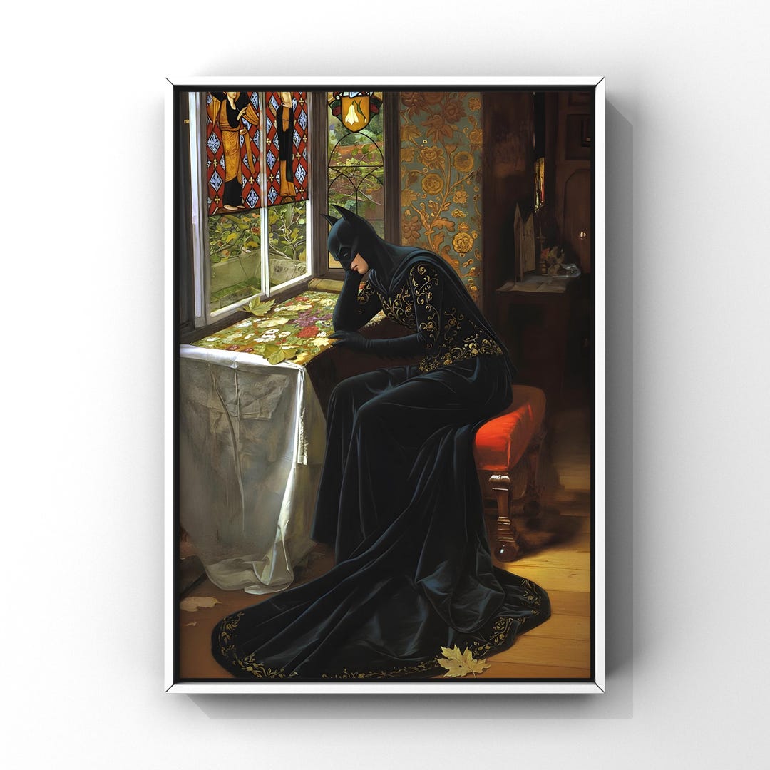 Batman in Drag – Altered Art | Parody | Queer Superhero Poster ...