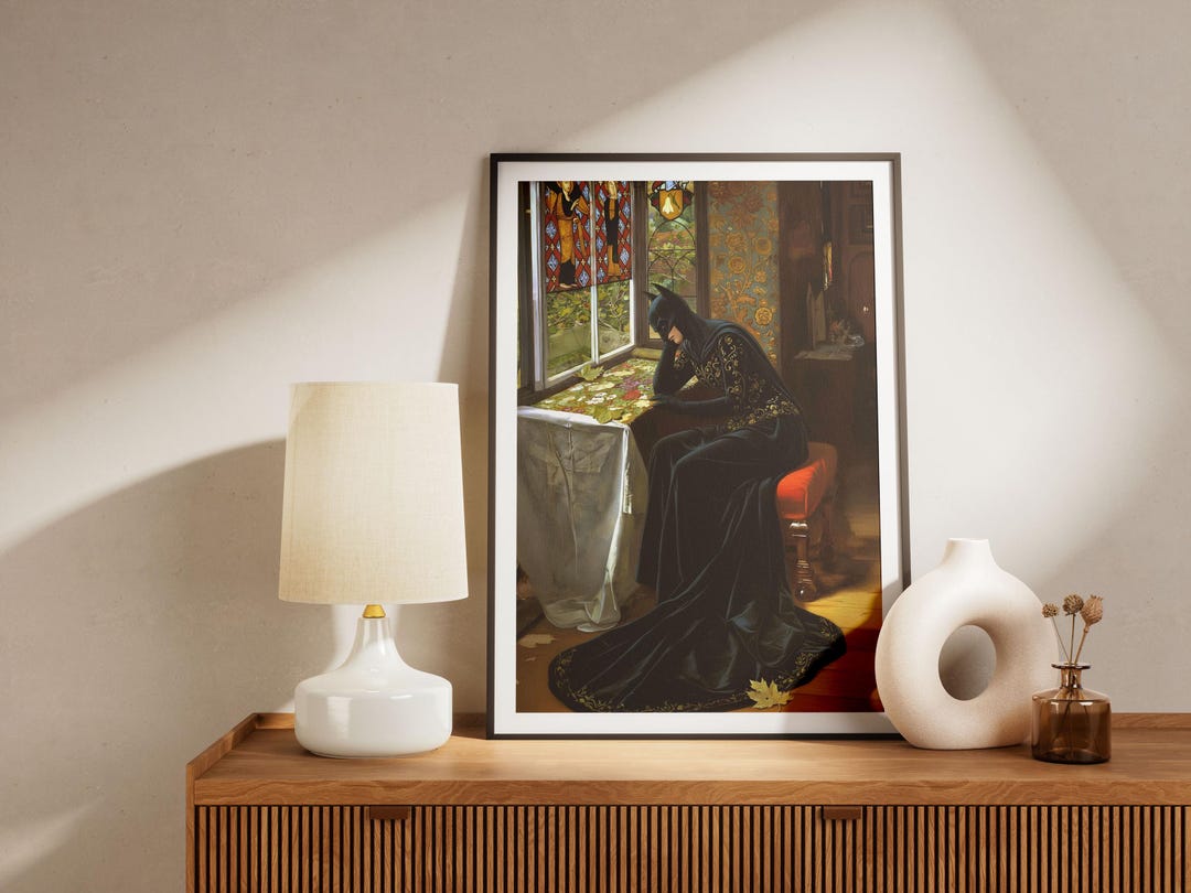 Batman in Drag – Altered Art Poster Print | Parody | Queer Superhero ...