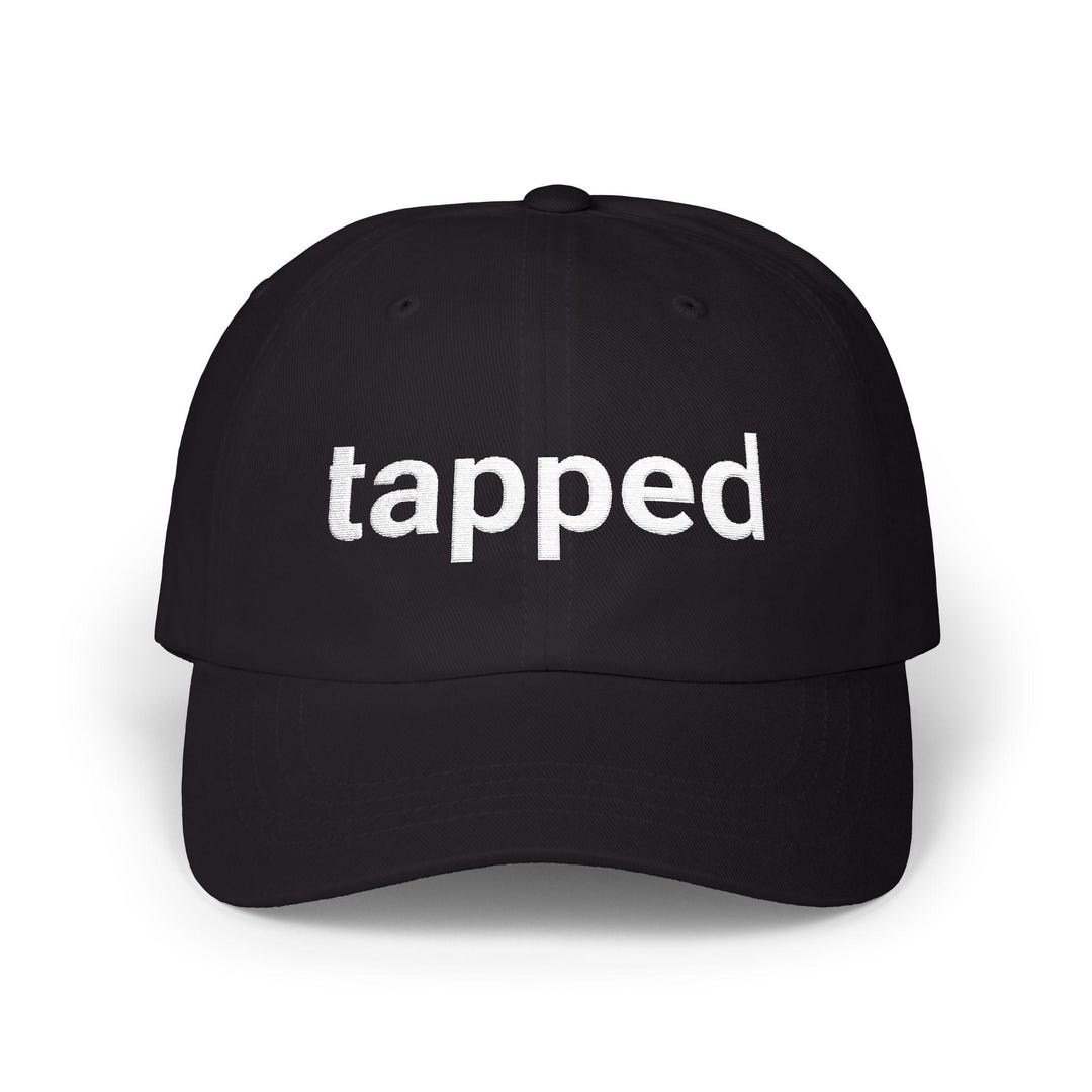 Tapped Moody Cappy Classic Dad Cap Emotional Wellness Cap, Mental ...