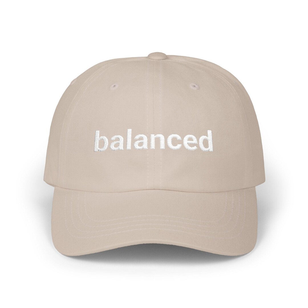 Balanced Moody Cappy Classic Dad Cap Emotional Wellness Cap, Mental ...