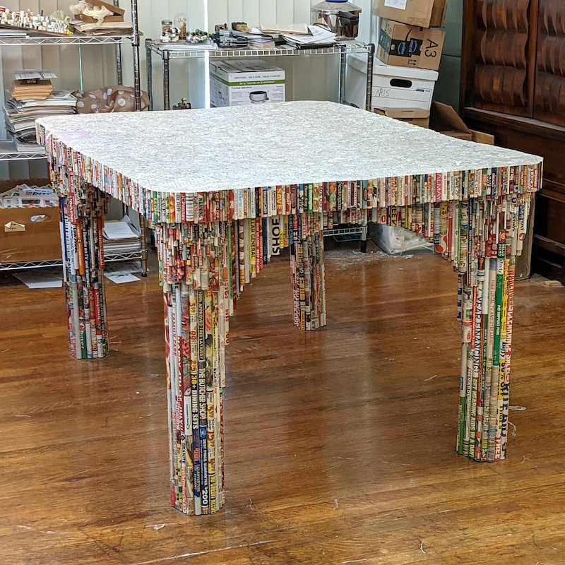 Upcycled Table - Etsy