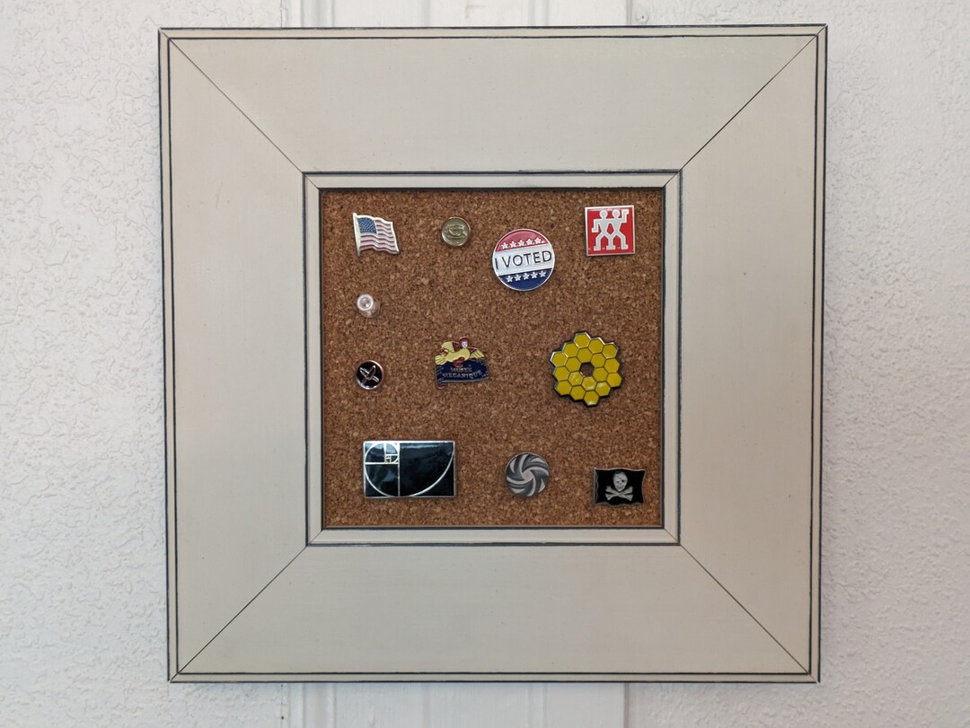 Fancy Ass Pin Display Corkboard Frame Etsy