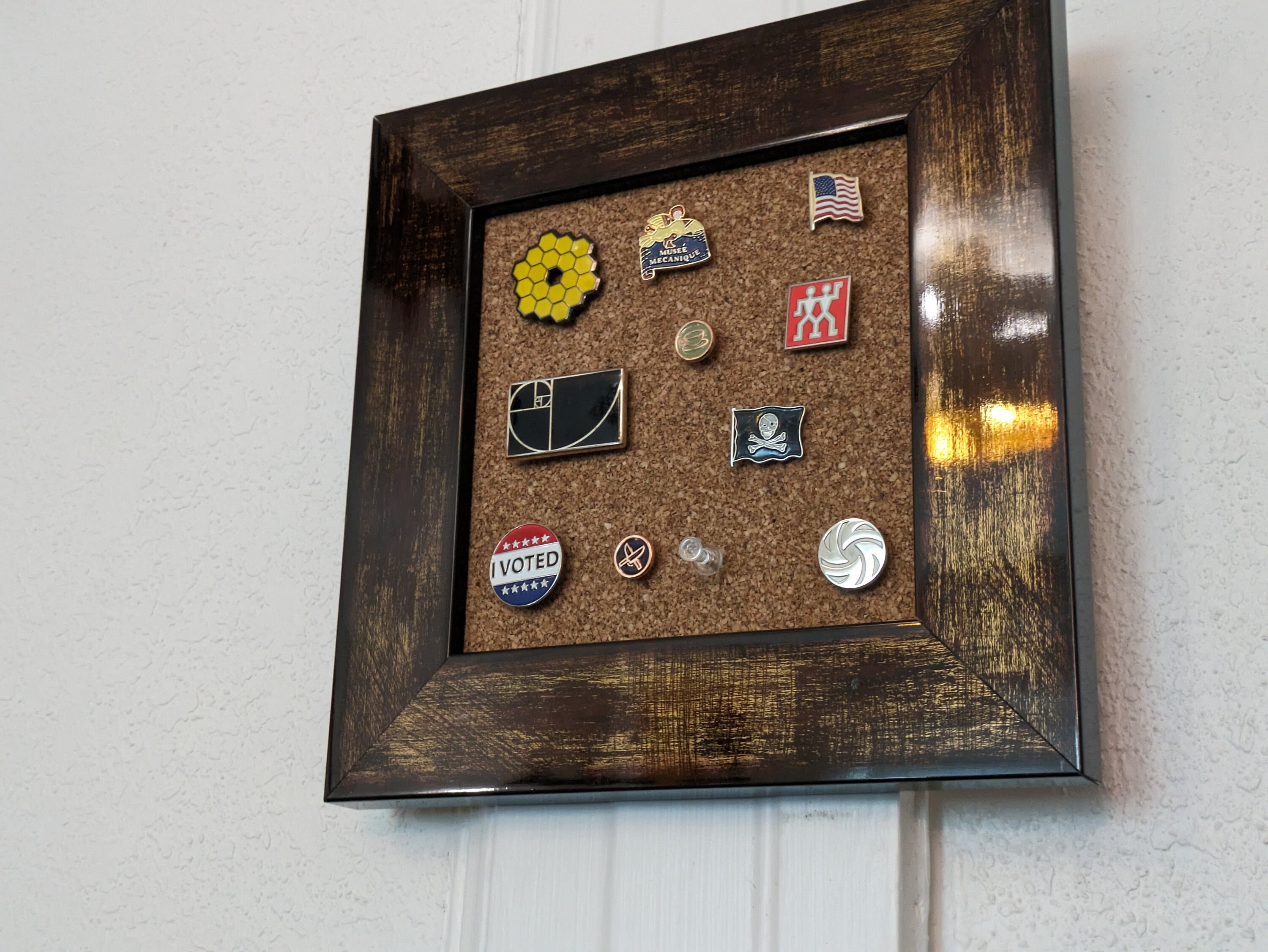 Fancy-ass Pin Display / Corkboard Frame - Etsy