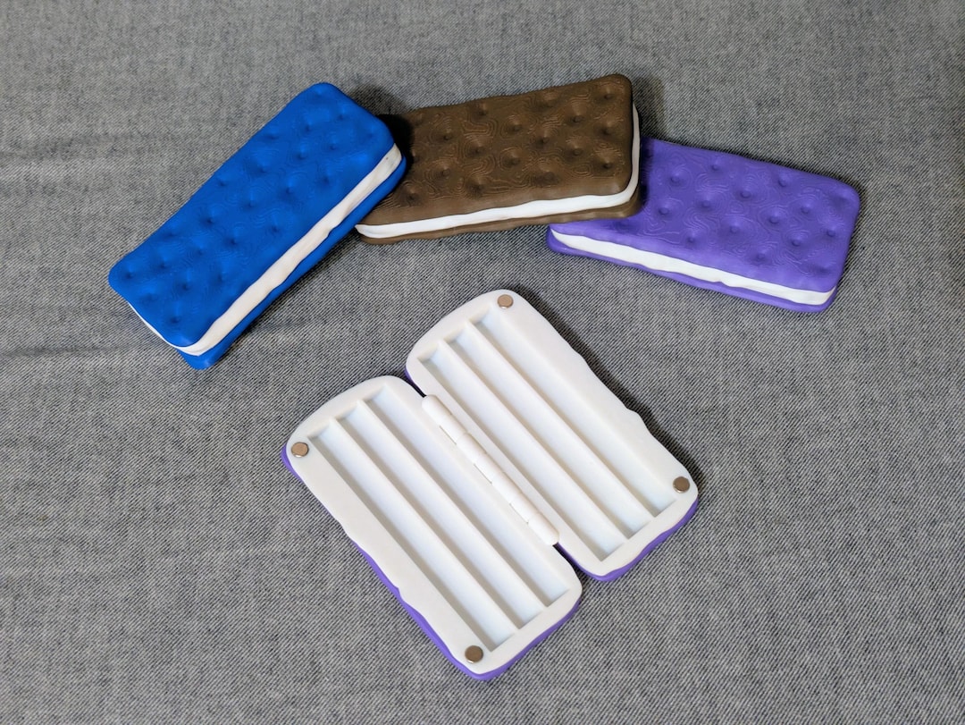 Ice Cream Sandwich / Joint Case - Preroll Holder - Doob Tube - Bone Box ...
