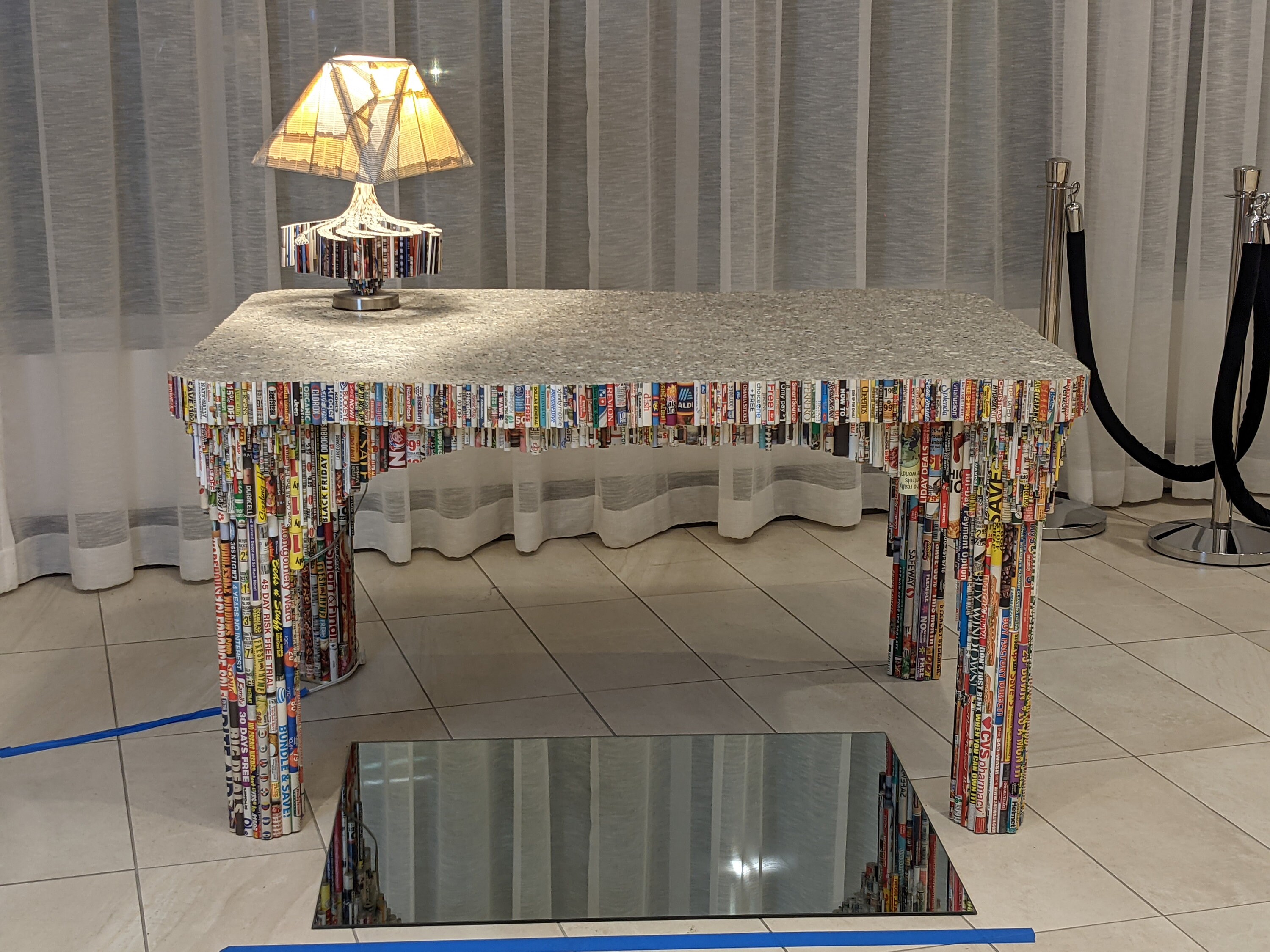 Junk Mail Dining Table - Aka A Reservation for the Current Occupant(s ...