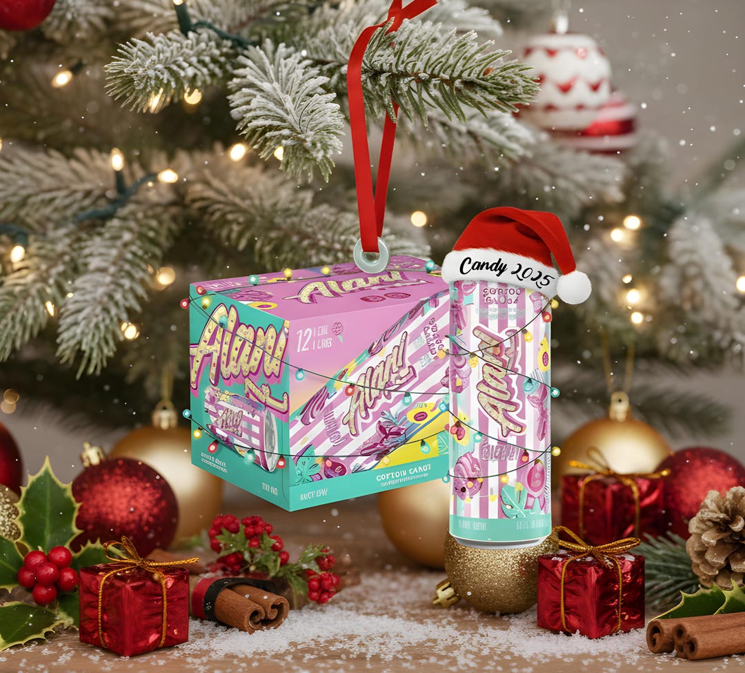 Personalized Alani Energy Drink Ornament, Custom Name Alani Nu ...