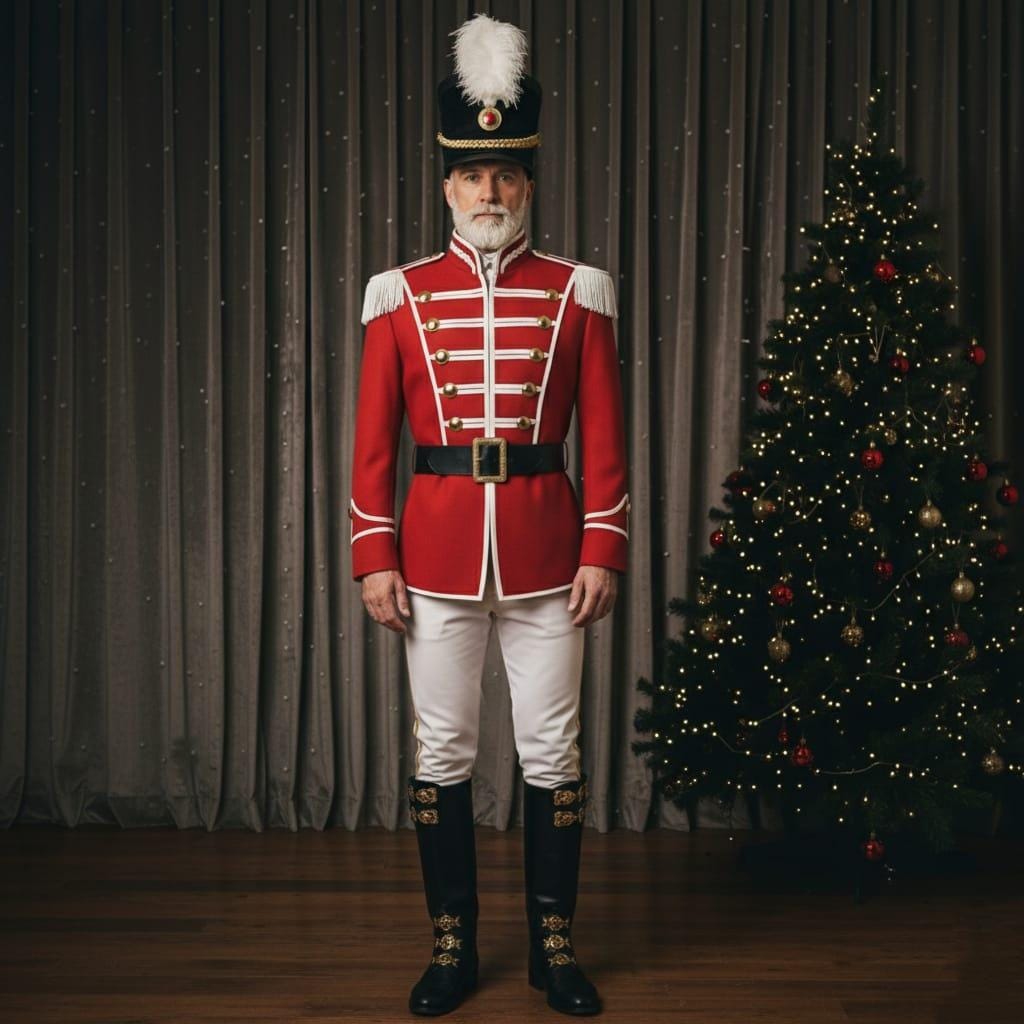 Nutcracker Military Jacket– Men Nutcracker Prince Costume - Mens ...