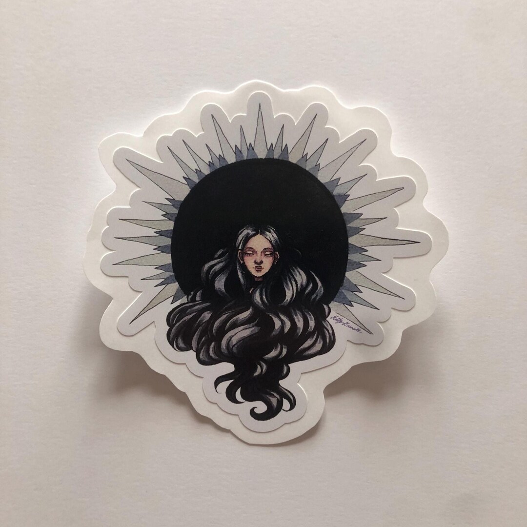 The Eclipse 4.75"x5.125" Vinyl Decal - Etsy