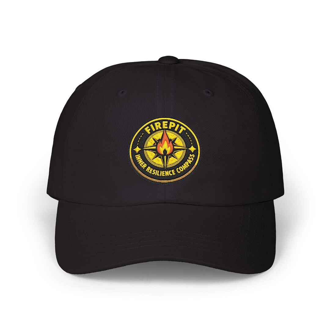 FIREPIT Inner Resilience Compass Classic Dad Cap - Motivational Hat ...